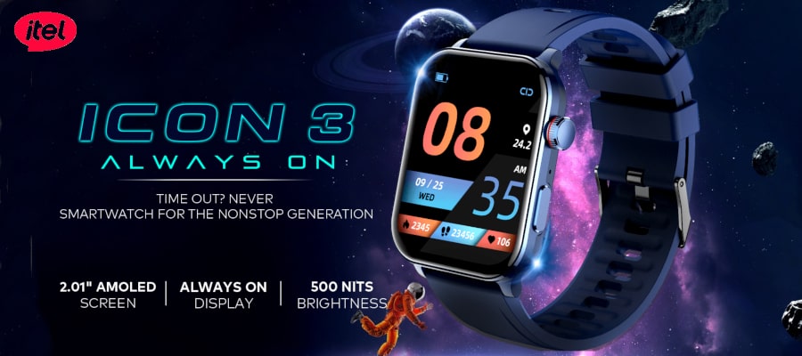 Itel Icon 3 Smartwatch Review - Day-Technology.com