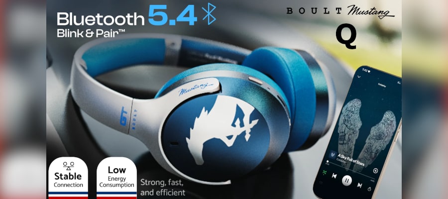 Boult X Mustang Q Over-Ear Headphones - Day-Technology.com