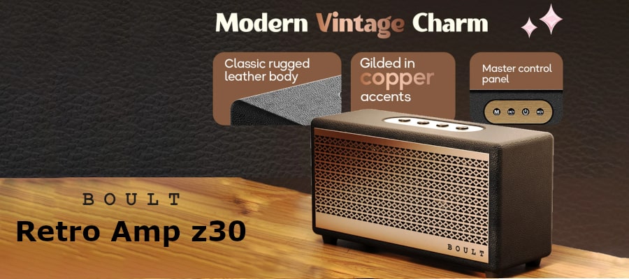 Boult Retroamp Z30 Portable Speaker Review - Day-Technology.com
