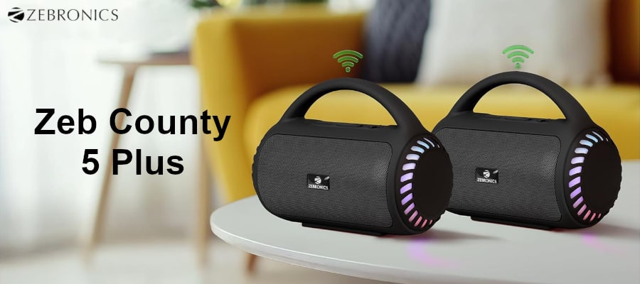 Zebronics Zeb County 5 Plus Portable Speaker Review - Day-Technology.com
