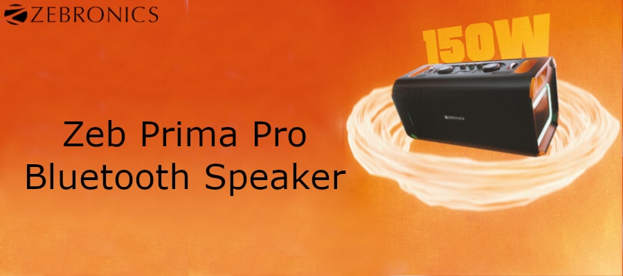 Zebronics Zeb Prima Pro Bluetooth Speaker Review - Day-Technology.com